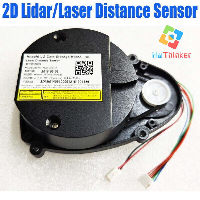 Jual HLS-LFCD2 360° 2D LiDAR Laser Radar Scanner Lidar Sensor Distance Kits | Shopee Indonesia