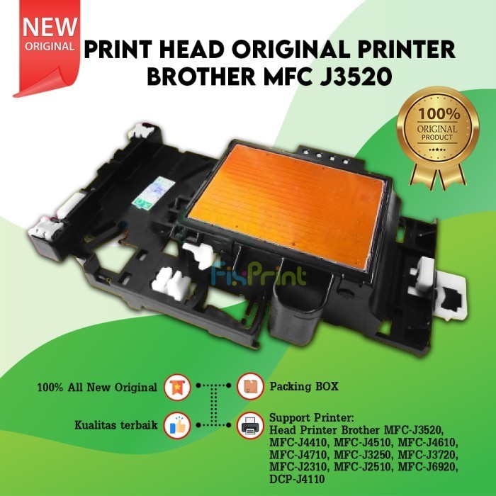 Jual Print Head Original Printer Brother MFC J3520 / MFC-J4410 / DCP ...