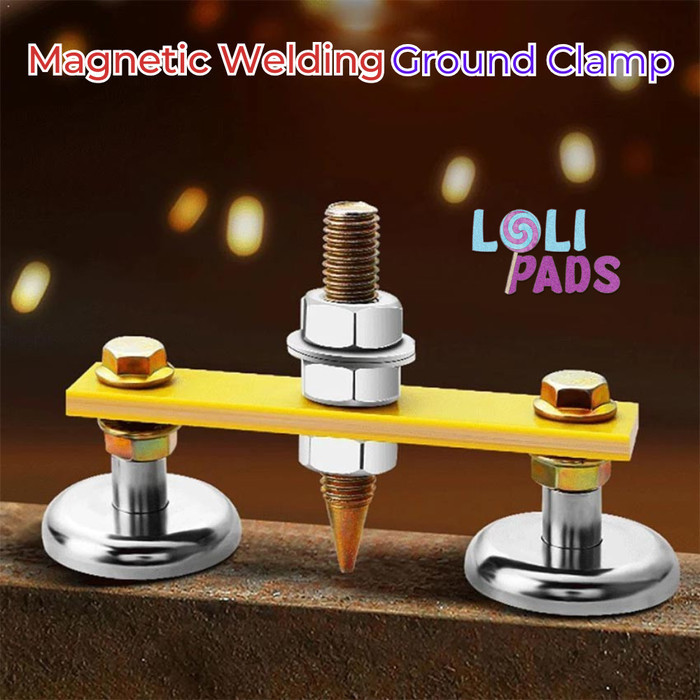 Jual KLEM LAS untuk Kabel Massa Mesin Las Listrik Magnet Welding Ground ...