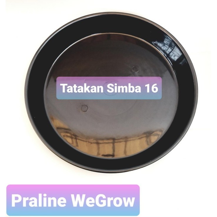 Jual Tatakan Pot Bunga Tanaman Simba No 16 Hitam Plastik 38 cm | Shopee ...