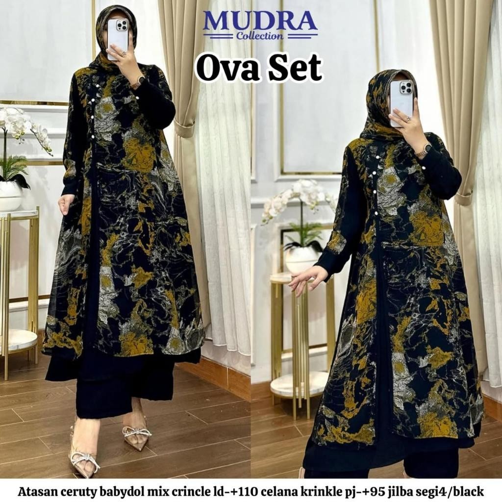 Jual 1202 OVA SET JILBAB by MuDRa | Shopee Indonesia