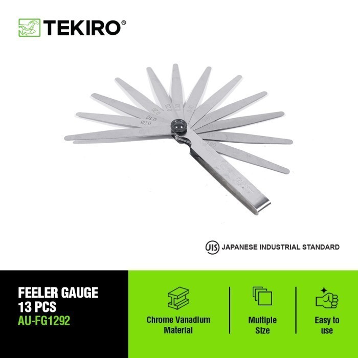Jual Tekiro Feeler Gauge Fuller 13pcs Pengukur Celah Klep Bengkel Motor ...