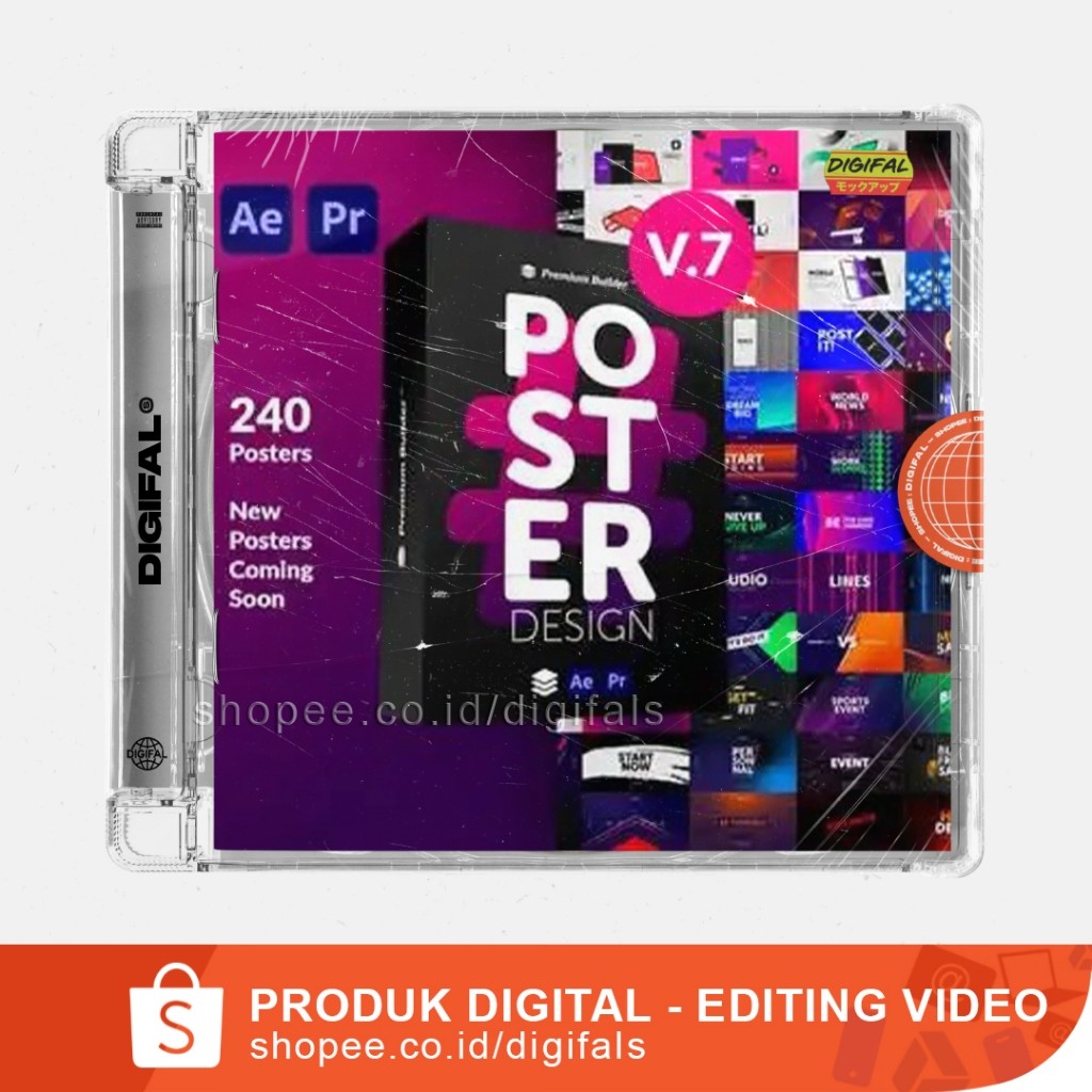 Jual Premium Builder - Posters V7 - Premiere Pro & After Effect ...