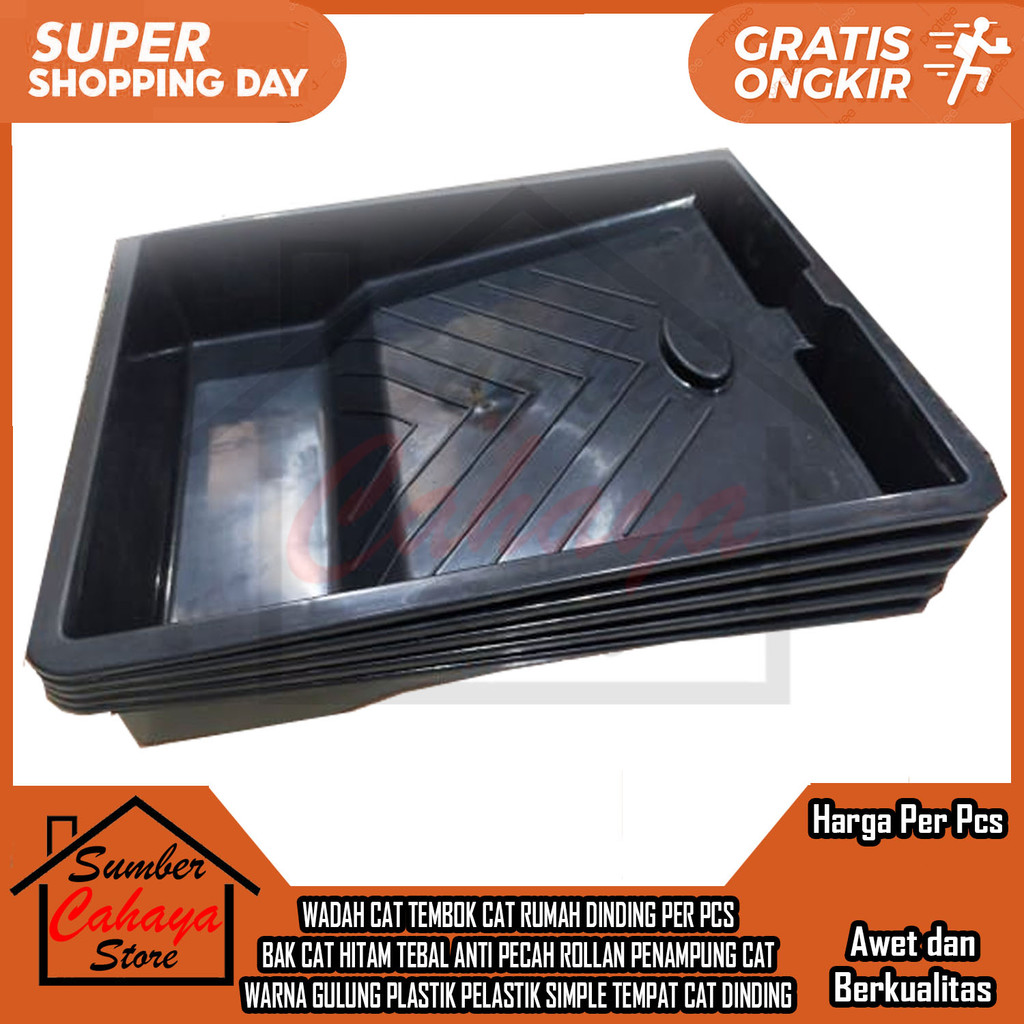 Jual Bak Cat Tembok Tempat Alat Roll Cet Dinding Baki Catt Ember Alas ...