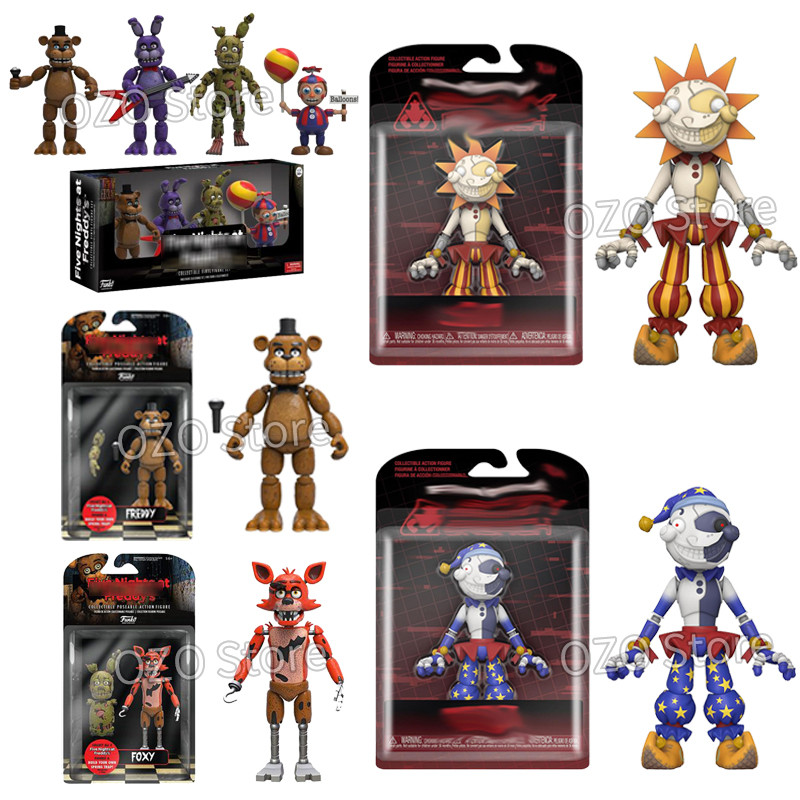 Jual Game Boss Model Sundrop Moondrop FNAF Action Figure Special ...