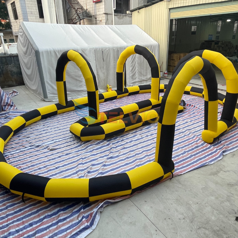 Jual Oxford Inflatable Race Track for Bumper Cars Sport Game Inflatable ...