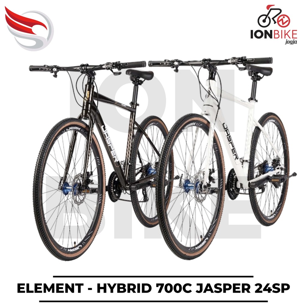 Jual Sepeda Hybrid 700c Element JASPER Touring Urban Flatbar 700 ...