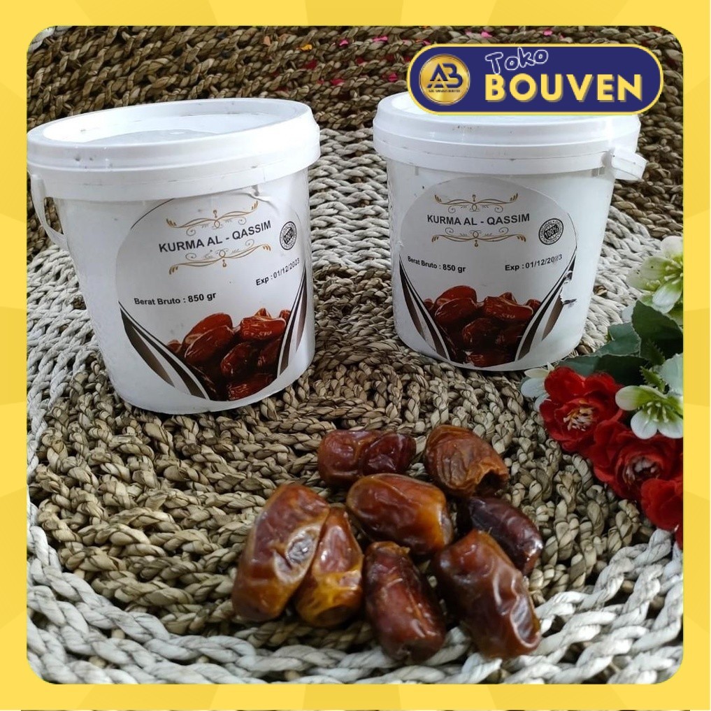 Jual Kurma Al Qaseem Ember 500gram 2 pcs | Kurma Arabian Dates Kemasan ...