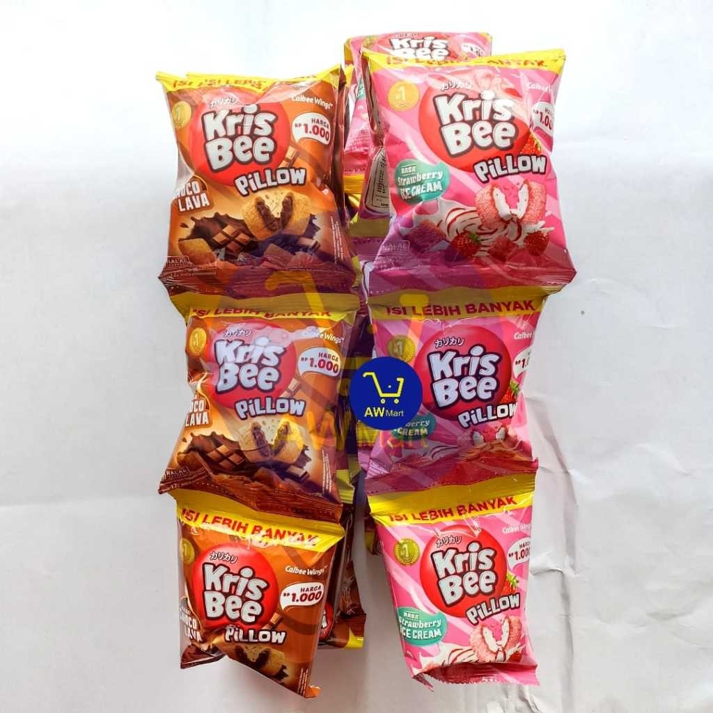 Jual KRISBEE PILLOW ECER RP.1000 RENCENG ISI ( 10 SACHET X 12 GRAM ...