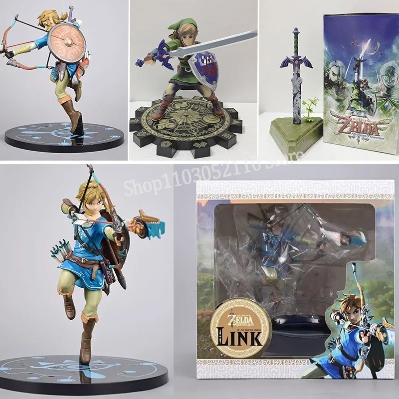 Jual Anime Legend of Zelda Figure Breath of the Wild 733 413 Figure ...