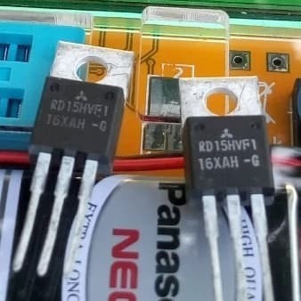 Jual RD15HVF1 RD15 Mosfet Final Pemancar FM 15watt ekivalen 1972 C1972 ...