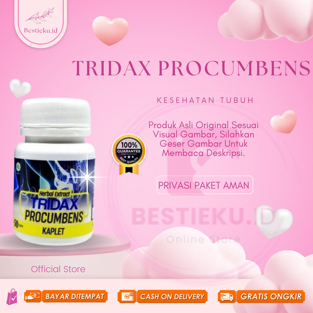 Jual TRIDAX PROCUMBENS KAPLET | Obat Nyeri Sendi dan Asam Urat - Saraf Kejepit-Original | Shopee ...