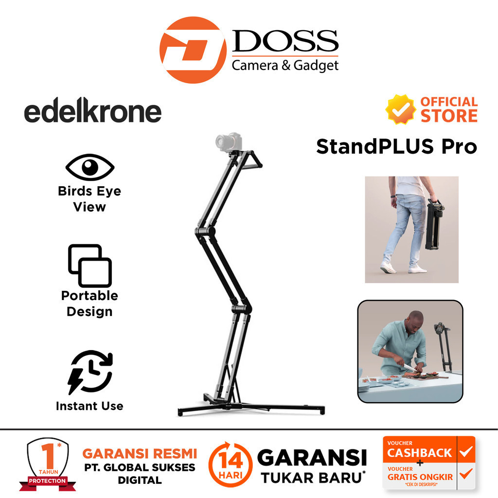 Jual Edelkrone StandPLUS PRO Folding Camera Stand | Shopee Indonesia