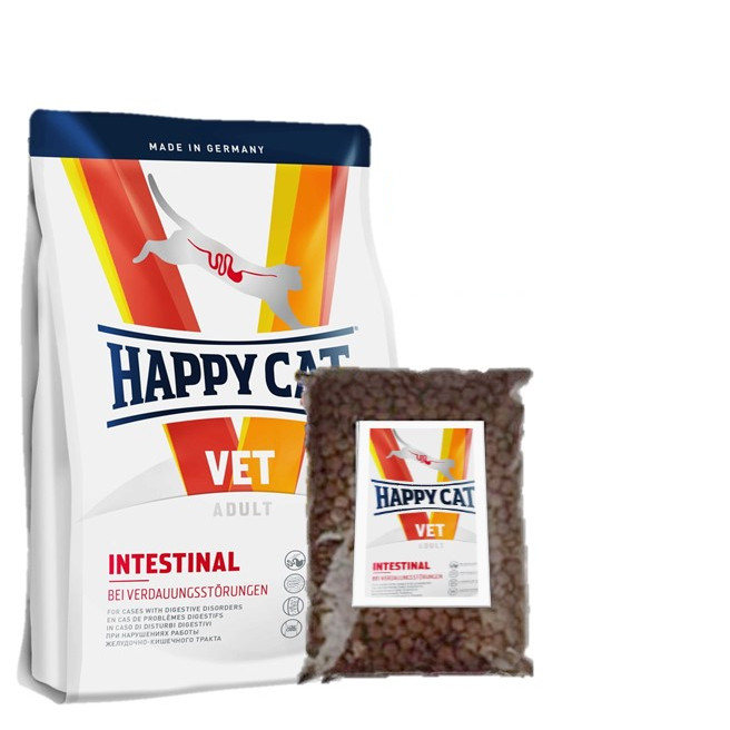 Jual Happy Cat Vet Intestinal Gastro Dry food Adult Cat500gr - 800gr ...