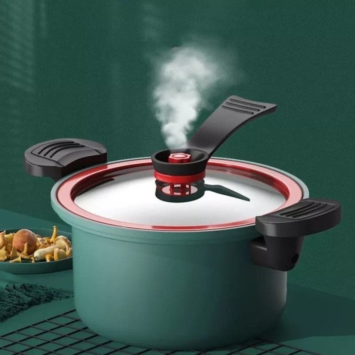 Jual Panci Presto Totipotent + Steam Pressure Cooker Pot 22cm | Shopee ...