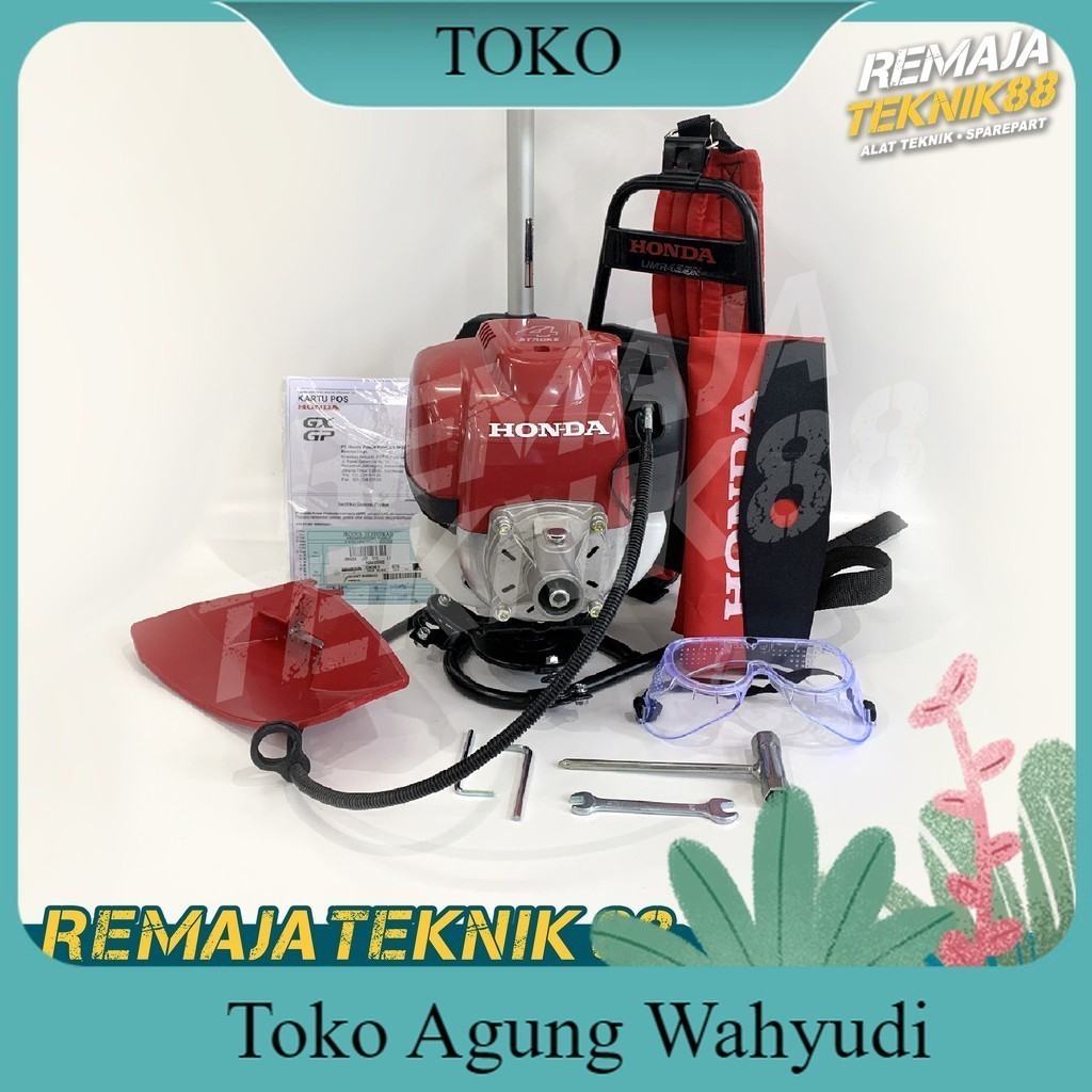 Jual MESIN POTONG RUMPUT GENDONG HONDA UMR435N / 435N GX35 / BRUSH CUTTER 4 TAK ORIGINAL ...