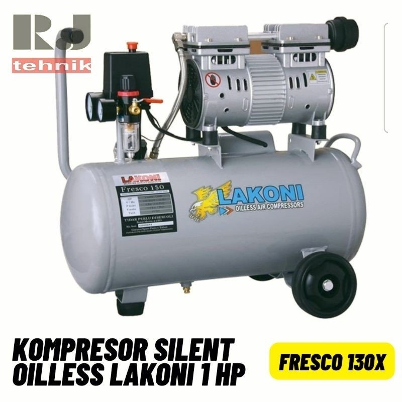 Jual Lakoni Fresco 130x Mesin Kompresor Angin Silent Oilless Compressor ...