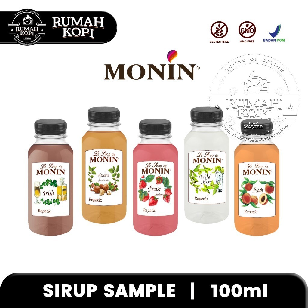 Jual Sirup Monin Sample 100ml All Variant Syrup Monin | Shopee Indonesia