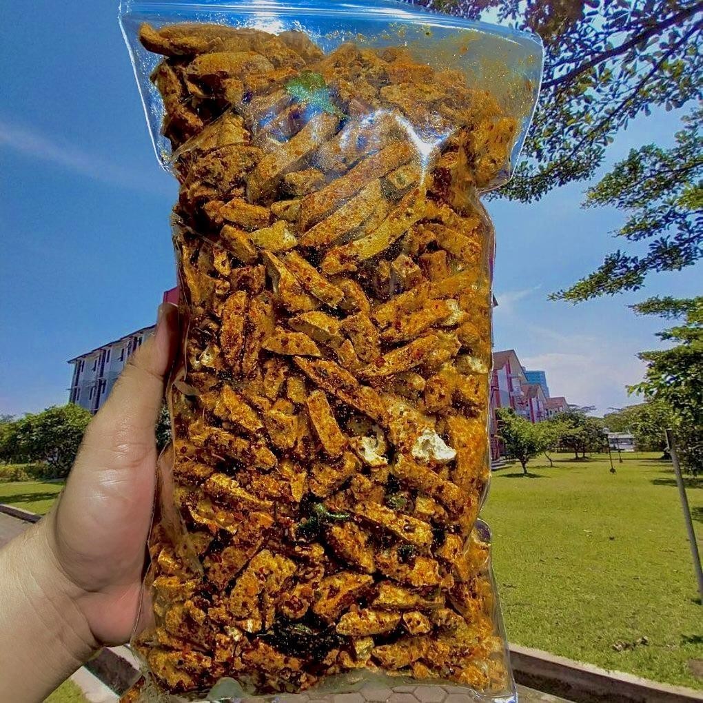 Jual Cemilan basreng 1 kg pedas daun jeruk sultan bandung viral tiktok ...