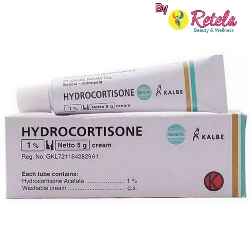 Jual HYDROCORTISONE 1% CREAM 5GR (Gen-Kalbe) | Shopee Indonesia