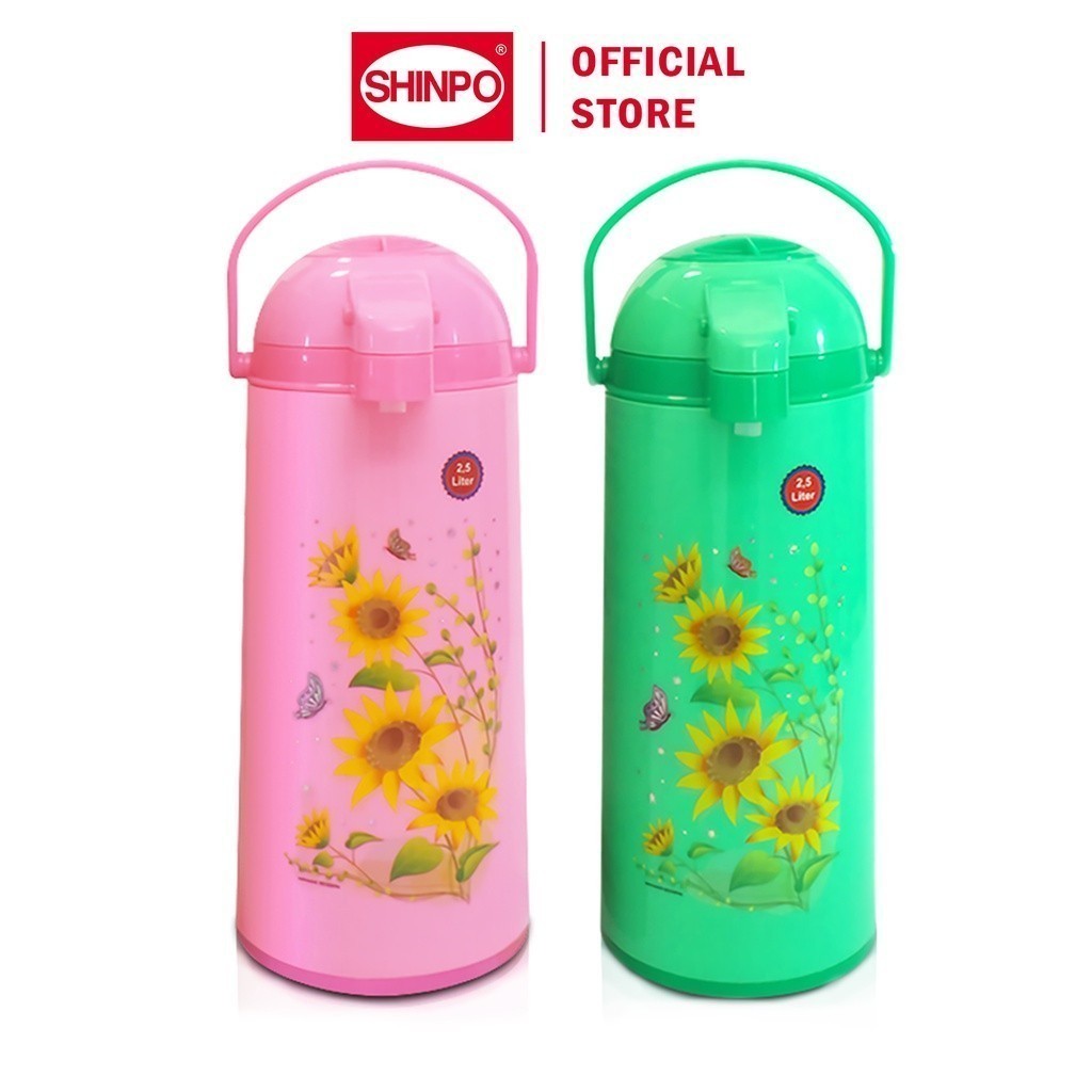 Jual SHINPO Termos Air Panas & Dingin 2.5 Liter Thermos Celsius Vacuum ...