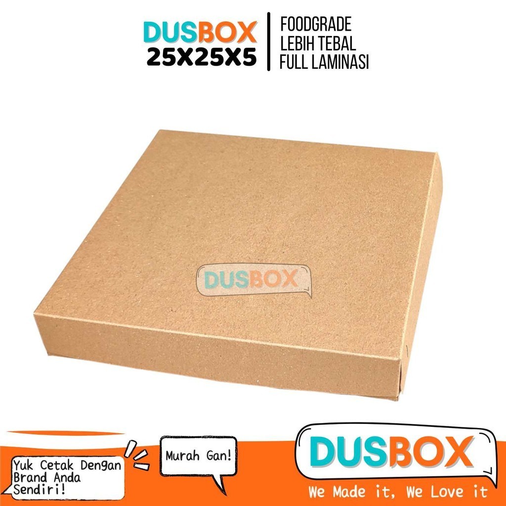 Jual Dus Pizza / Box Pizza 25x25x4 / Kemasan Pizza / Wadah Pizza Ukuran ...
