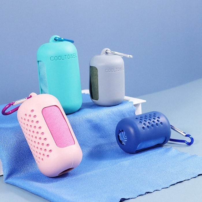 Jual Handuk Quick Dry Travel Ice Cold COOL TOWEL LA429 Portable Towel ...
