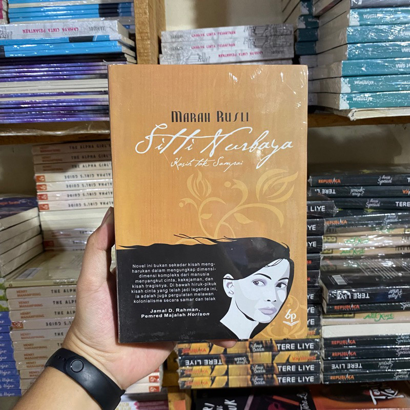 Jual Buku Novel SITI NURBAYA Kasih Tak Sampai - Marah Rusli | Shopee ...