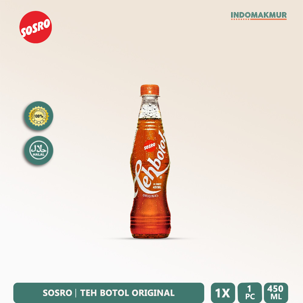 Jual Teh Botol Sosro - PET 450 ML | Shopee Indonesia