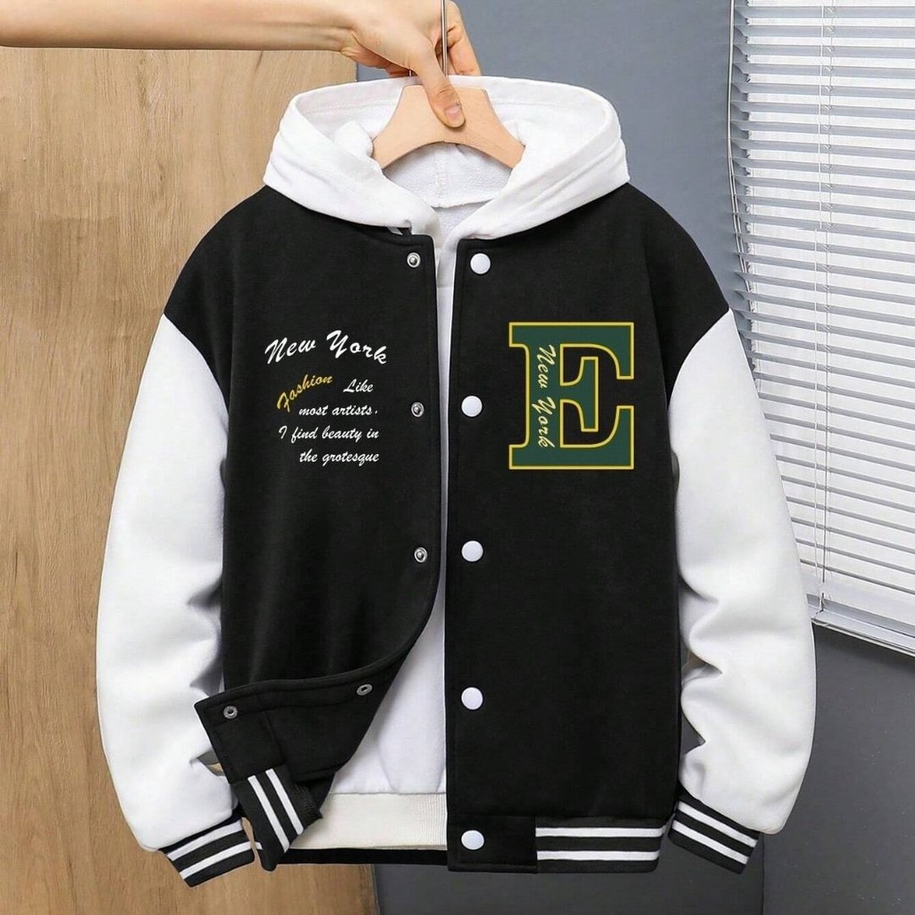 Jual Varsity Jacket Anak Unisex Distro Import Korean Style Usia 2 ...