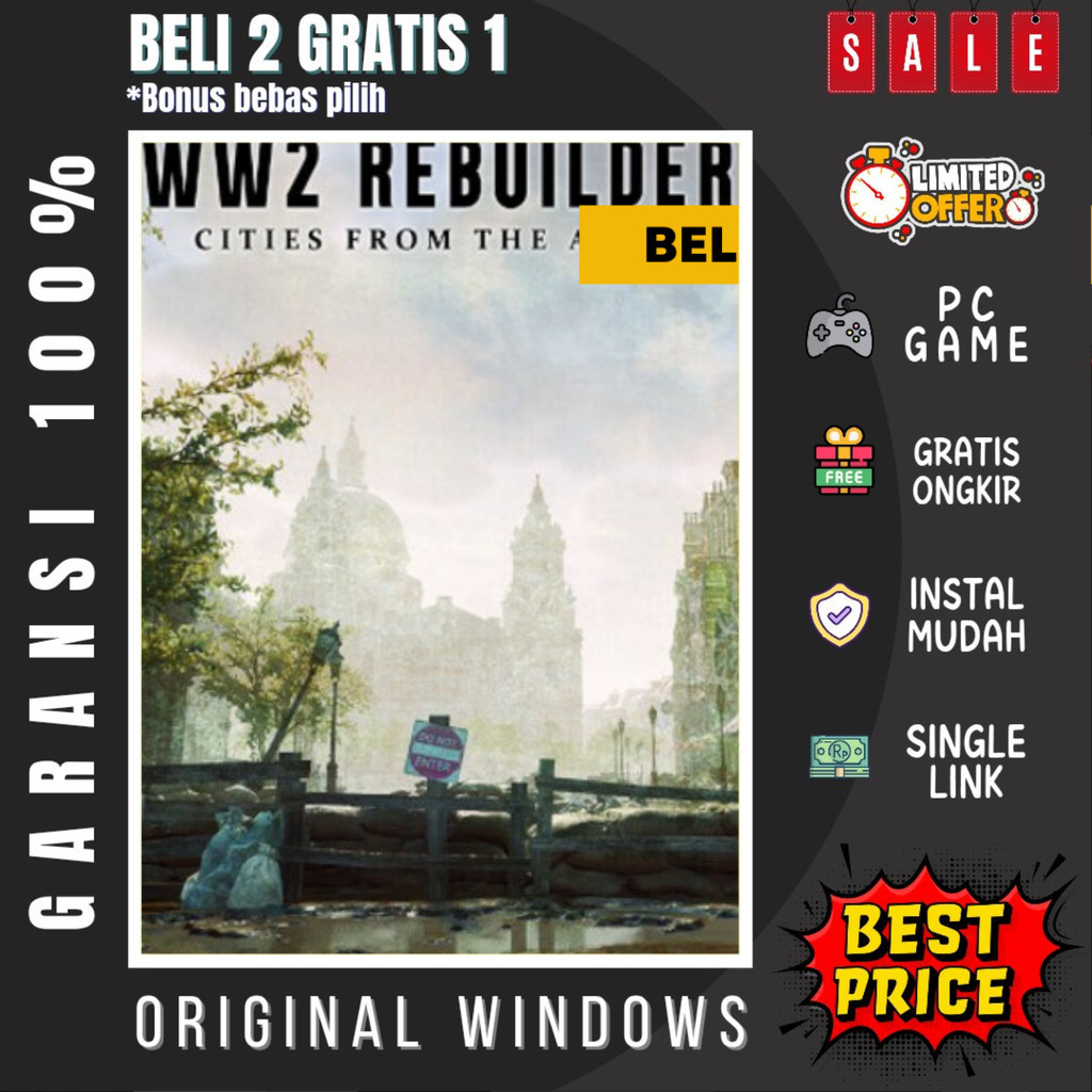 Jual WW2 REBUILDER CITIES FROM THE ASHES - GAME PC - GAME LAPTOP - PC GAMES - BELI 2 GRATIS 1 ...