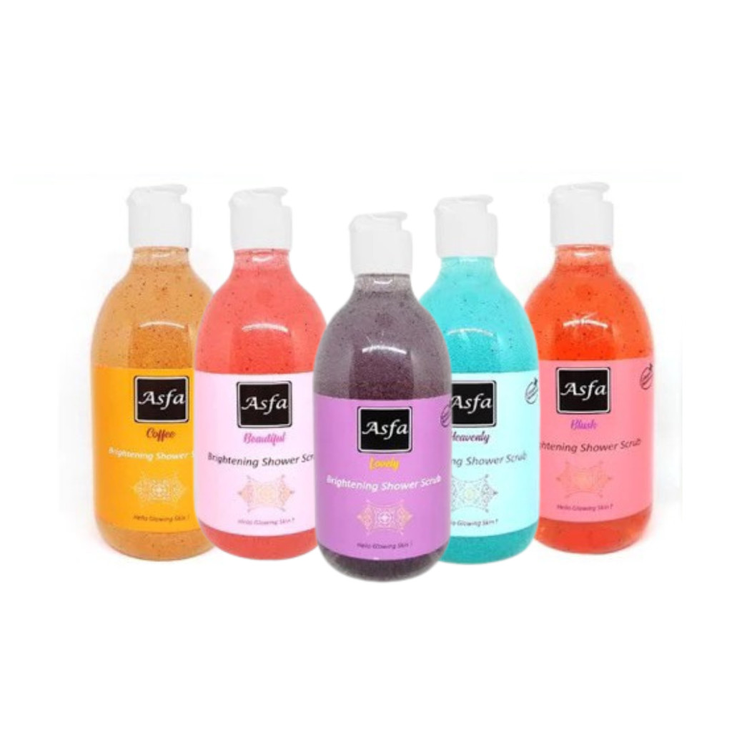 Jual NAJMIA ASFA Brightening Shower Scrub With Collagen Moisturizer ...