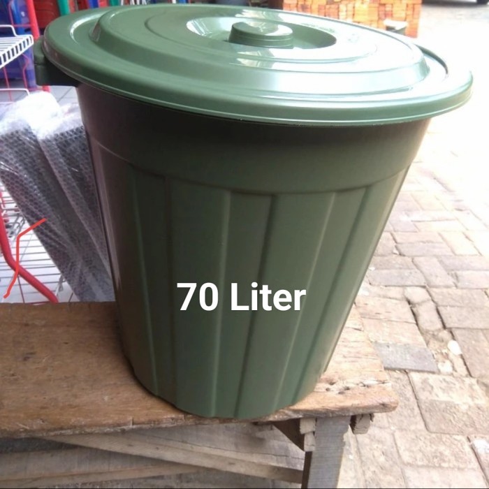 Jual EMBER PLASTIK 80L/EMBER JUMBO/EMBER BESAR 80 liter WARNA - 70 ...