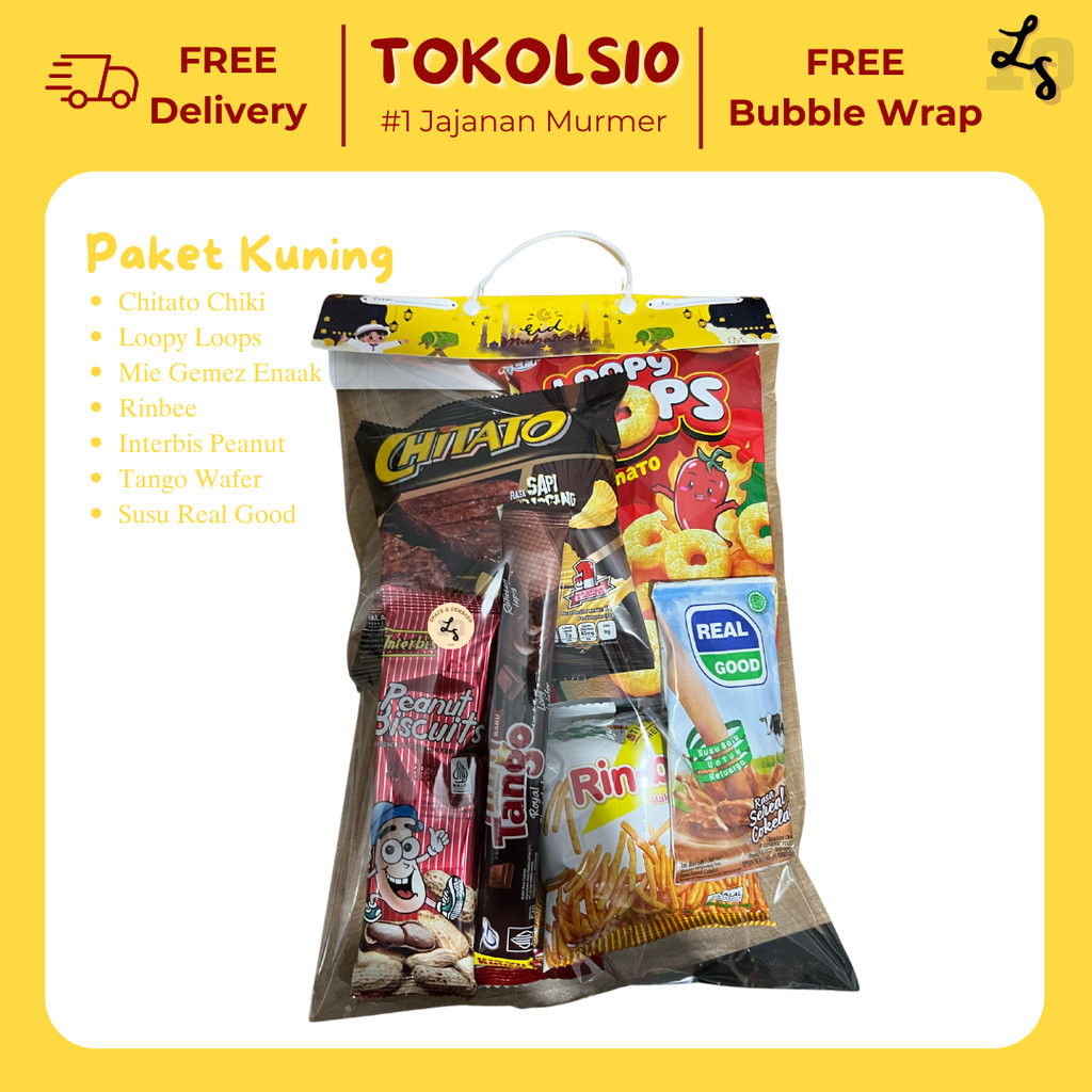 Jual [HAMPERS LEBARAN] Cemilan Aneka Jenis Chiki/Wafer/Biskuit Ramadhan ...