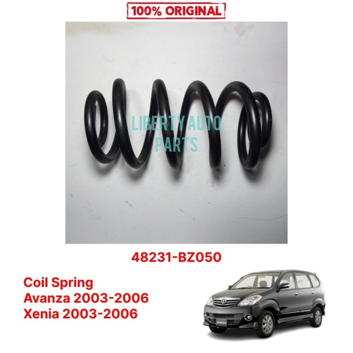 Jual Coil Spring / Per Keong Belakang Avanza Original (48231-BZ050 ...