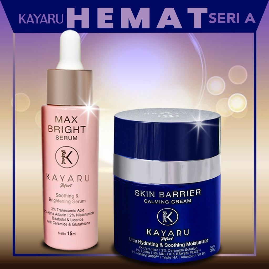 Jual Bundling Hemat A Kayaru Mest Skin Barrier Calming Cream + Max ...