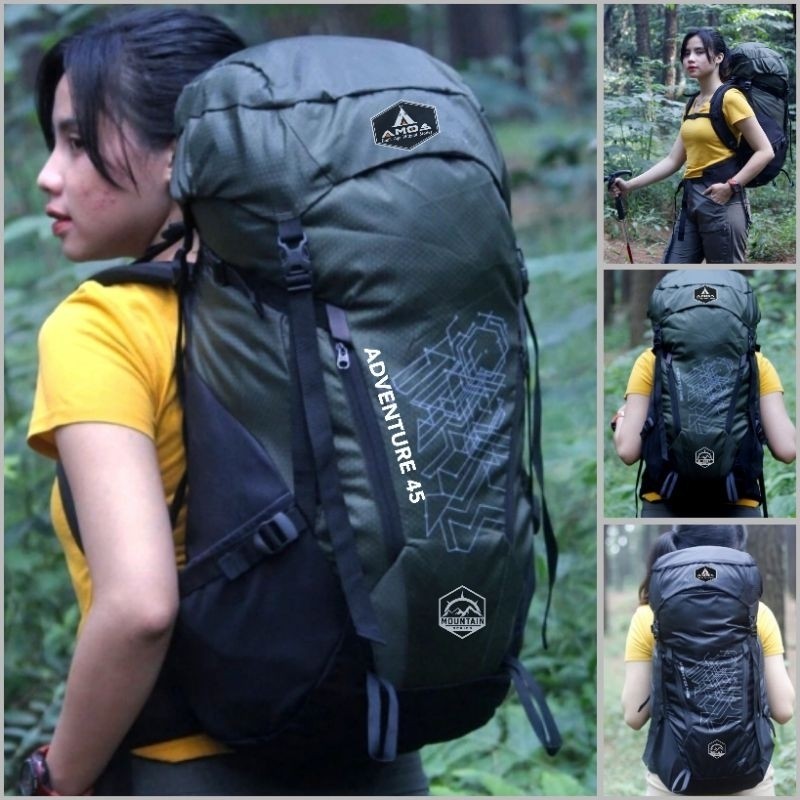 Jual TS73D Tas Pendaki Gunung 45L / Tas Keriel Carrier 45 Liter up 50L ...
