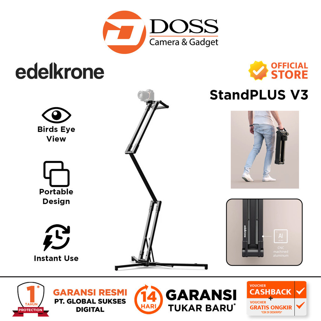 Jual Edelkrone StandPLUS V3 Folding Camera Stand | Shopee Indonesia