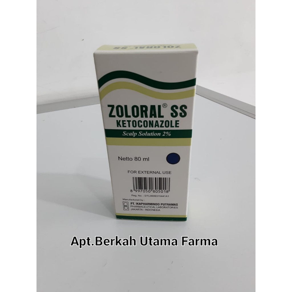 Jual Zoloral SS 2% Per Btl 80 ml | Shopee Indonesia