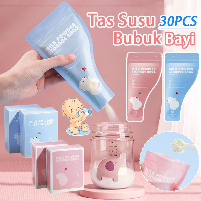 Jual 30pcs/set Tas Susu Bubuk Bayi /Anti Bacteria Bags /Kantong Susu ...