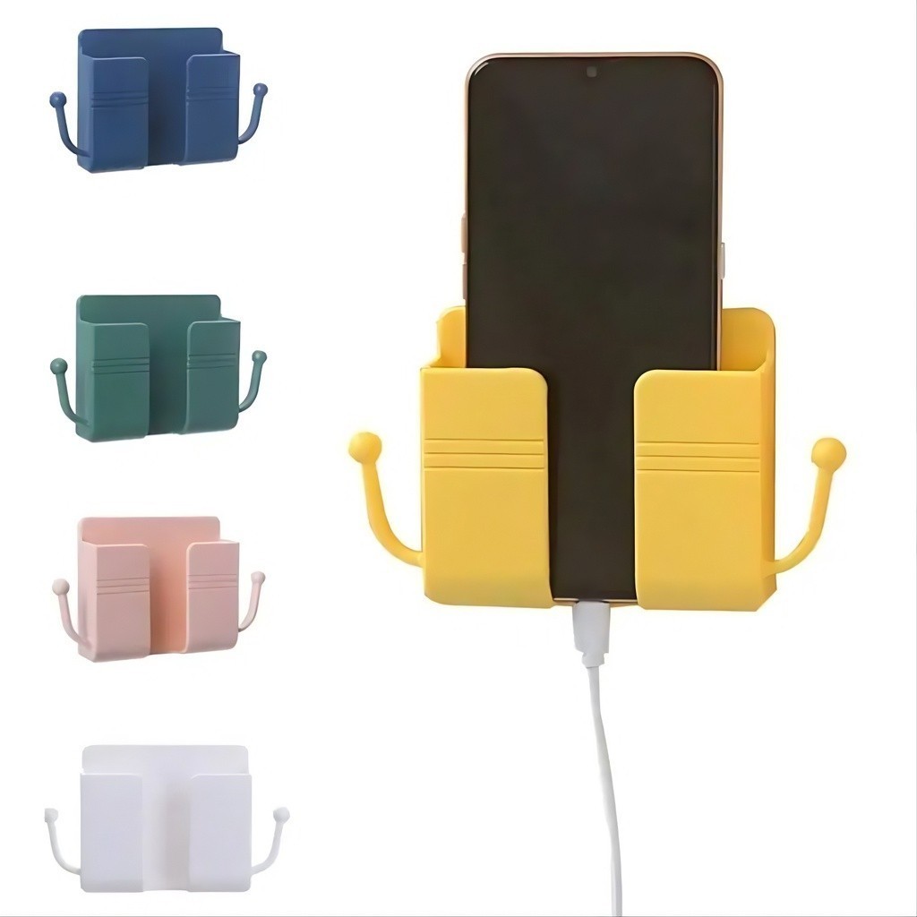 Jual Holder Charger HP Tembok / Holder Rak Hp Tempel Dinding / Tempat ...