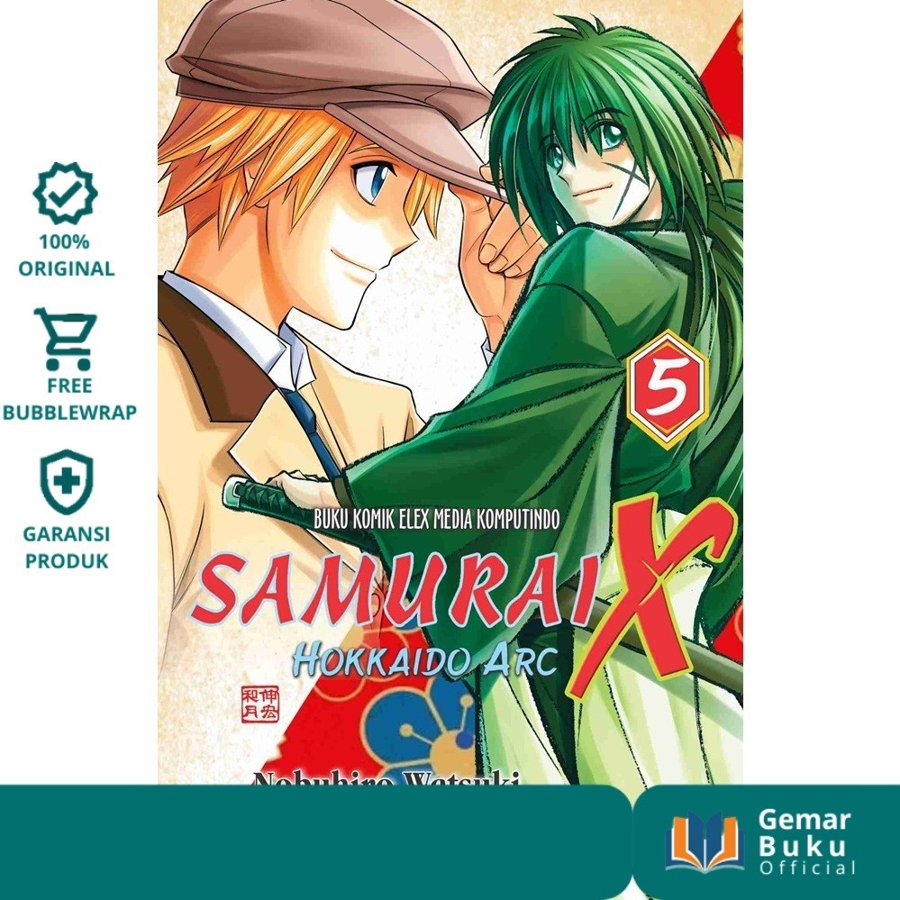 Jual SAMURAI X HOKKAIDO ARC VOL. 05 - GEMARBUKU | Shopee Indonesia