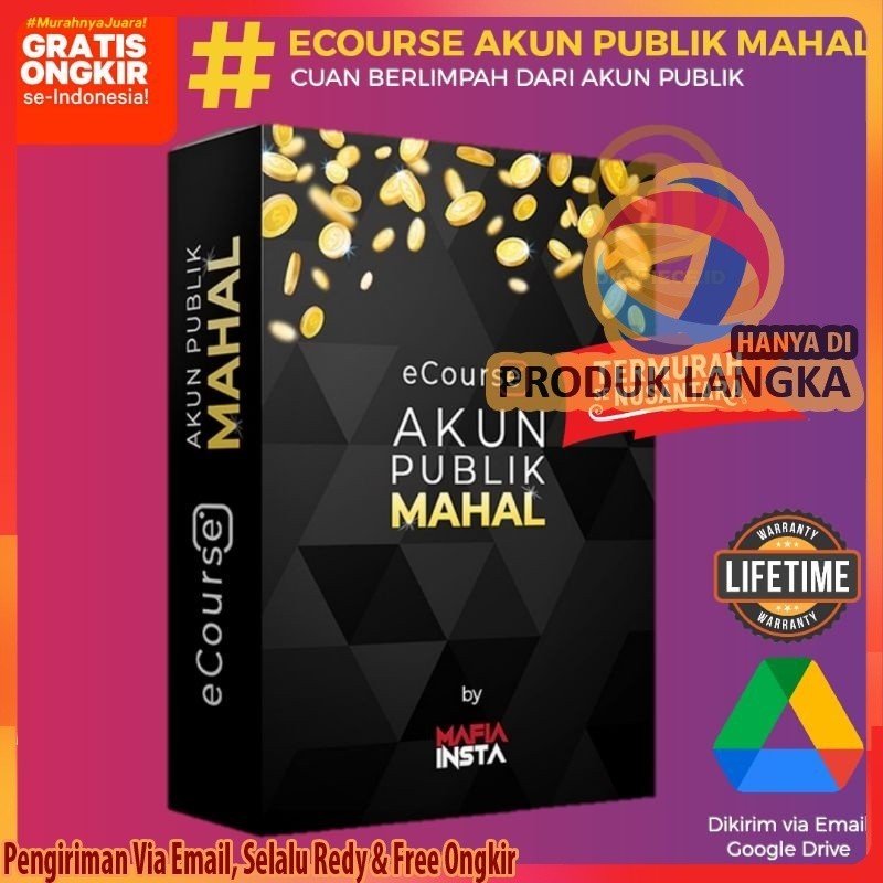 Jual Jual ECOURSE 4KUN PUBLIK MAHAL - Cuan dari APM Instagram Terbaru 2024 | Shopee Indonesia
