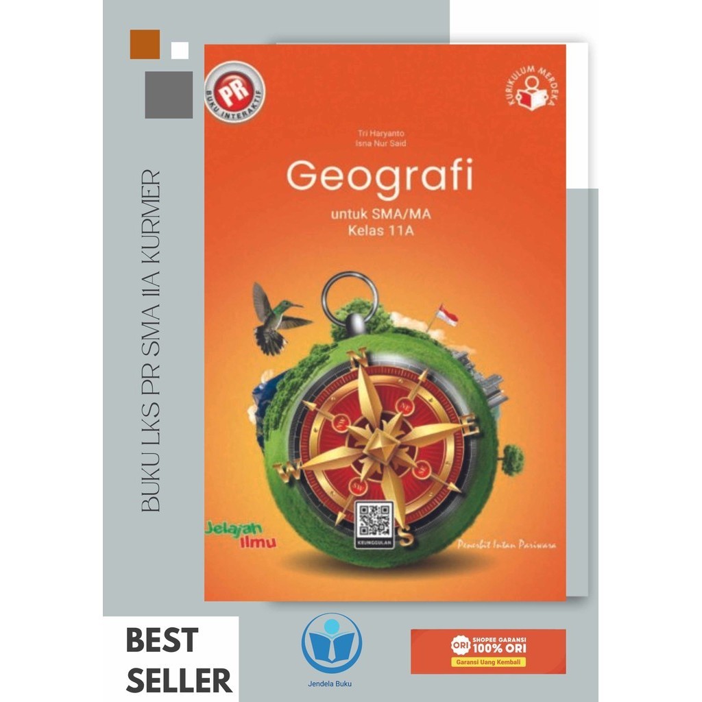 Jual Buku Pr/Lks Geografi Kelas 11/XI SMA/Ma Semester 1 Kurikulum Merdeka Intan pariwara Tahun ...