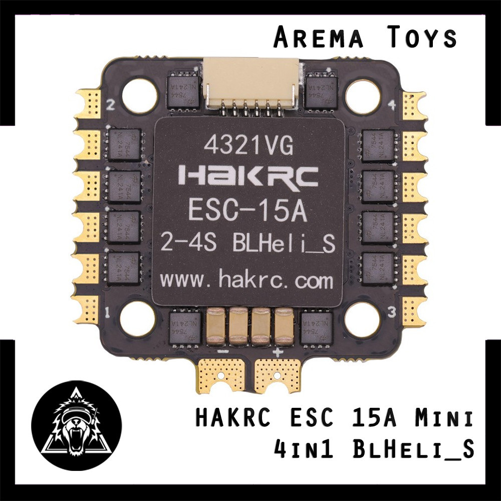 Jual HAKRC ESC 15A Mini 4in1 BlHeli_S 2-4s 20x20mm Drone FPV | Shopee ...