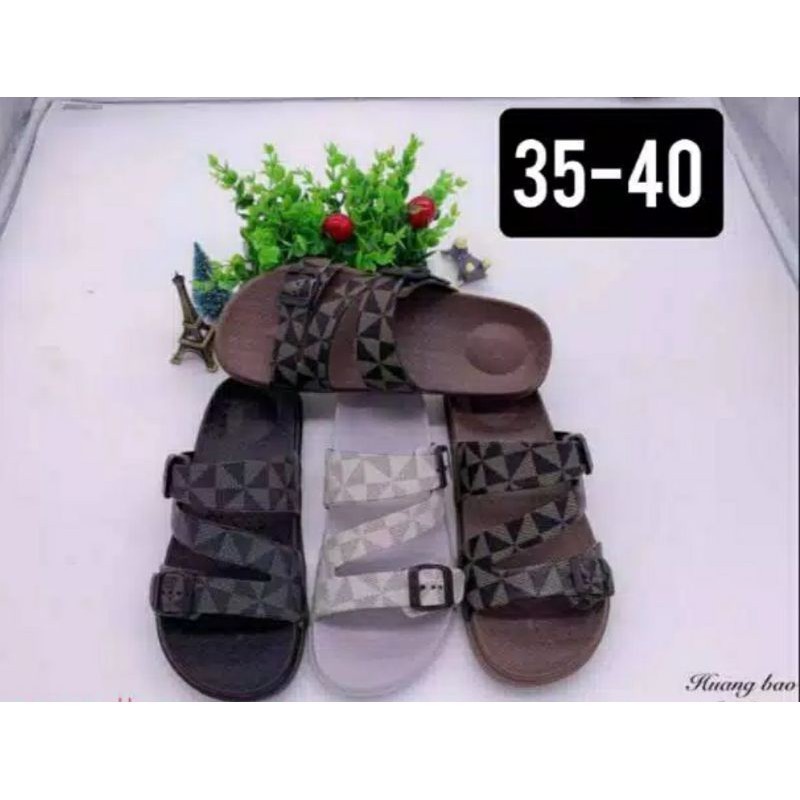 Jual HOSANA- Qudic Sandal Wanita Fashions Imoort Code 2030 HB Sandal ...