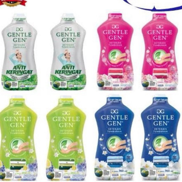 Jual GENTLE GEN DETERGEN CAIR KEMASAN BOTOL 700ml | Shopee Indonesia
