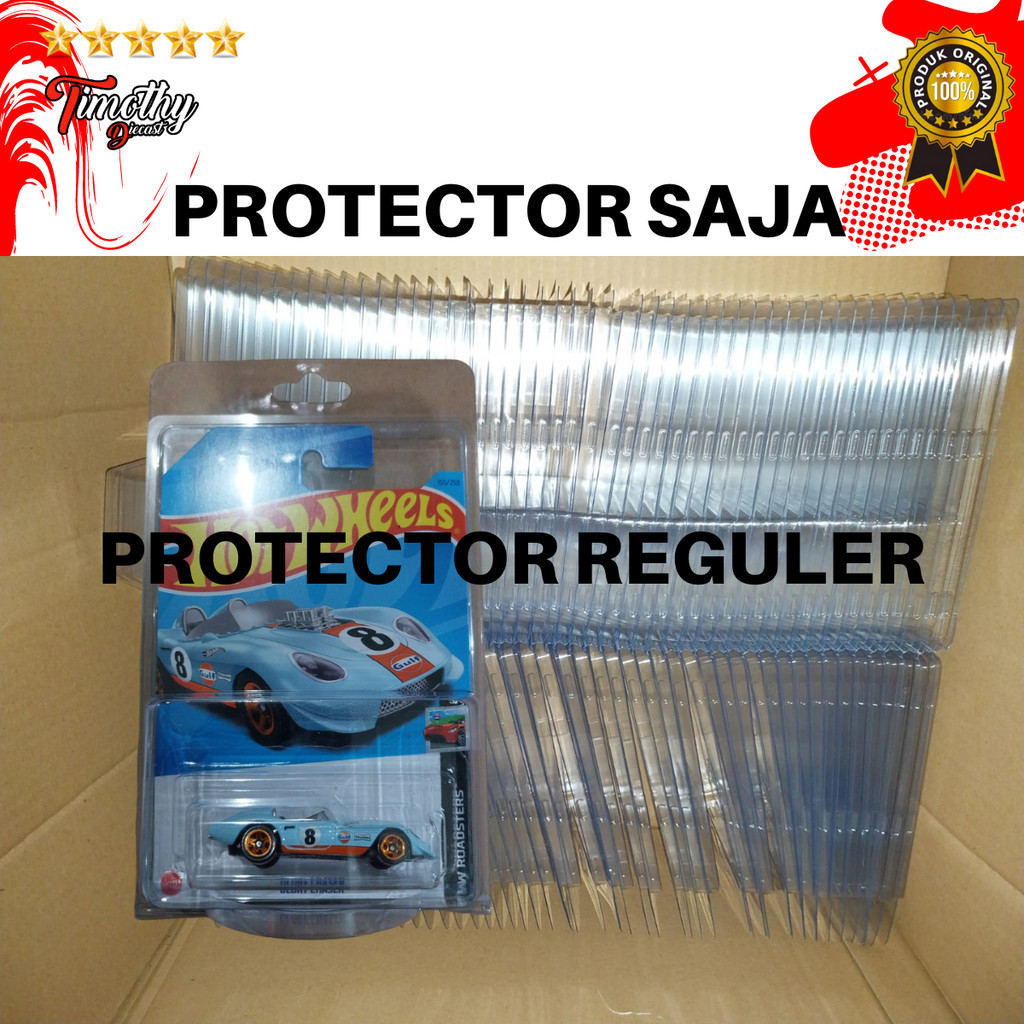 Jual Protector Hot Wheels MBX Card Reguler Pelindung Diecast Kesayangan ...