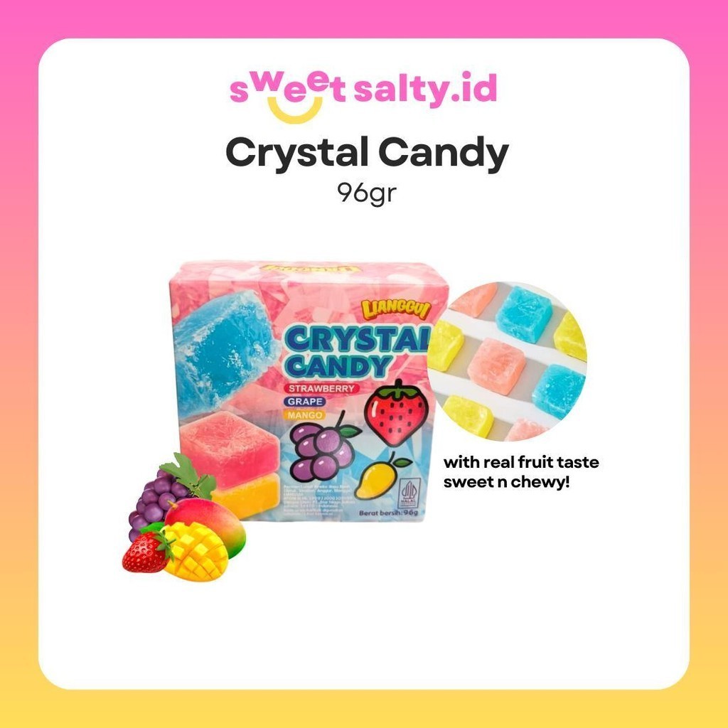Jual Lianggui Crystal Candy 96gr | Permen Buah |Jelly |Wax Candy |Fox ...