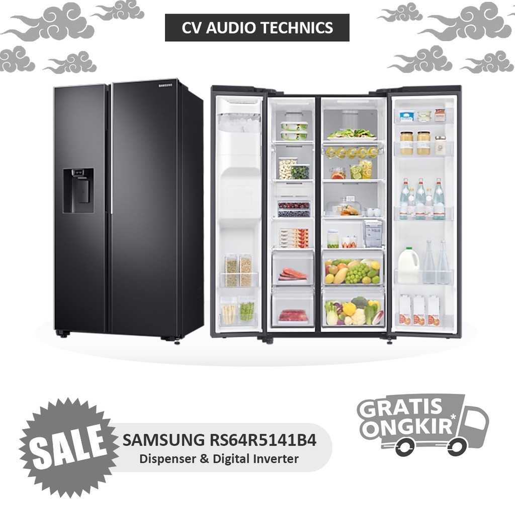 Jual Samsung Kulkas Side By Side 676 Liter - Digital Inverter ...